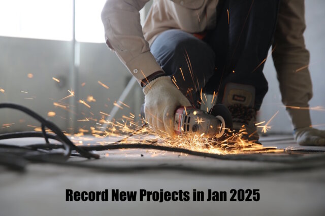 Record New Projects in Jan 2025 | India's first News Website on ...