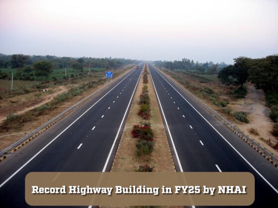 Record Highway Building in FY2024-25 by NHAI | India's first News ...